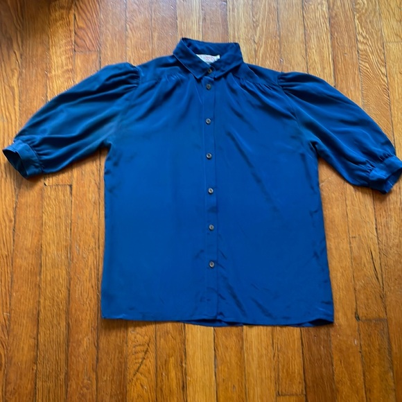 French Connection | Tops | Vintage French Connection Silk Blouse | Poshmark